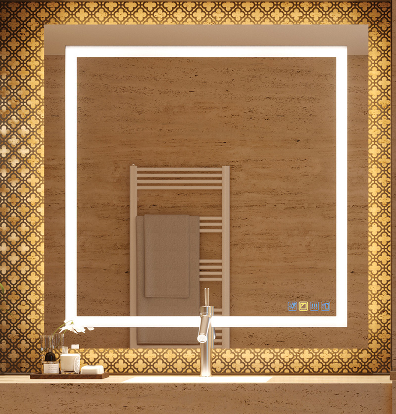Multi-Dimensional Mirror | Square by Häfele - Style Sourcebook