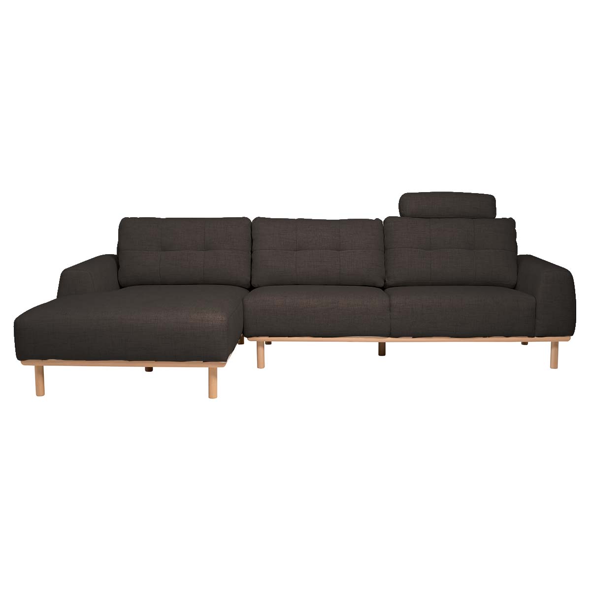 Stratton 3 Seater Sofa + Chaise LHF in Cloud Storm by OZ Design - Style ...