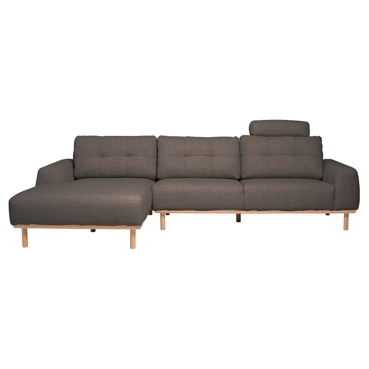 Stratton 3 Seater Sofa + Chaise LHF in Cloud Pewter by ...