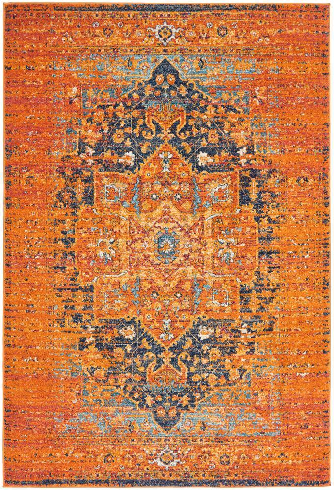 Radiance 400 Rust Rug by Rug Culture - Style Sourcebook