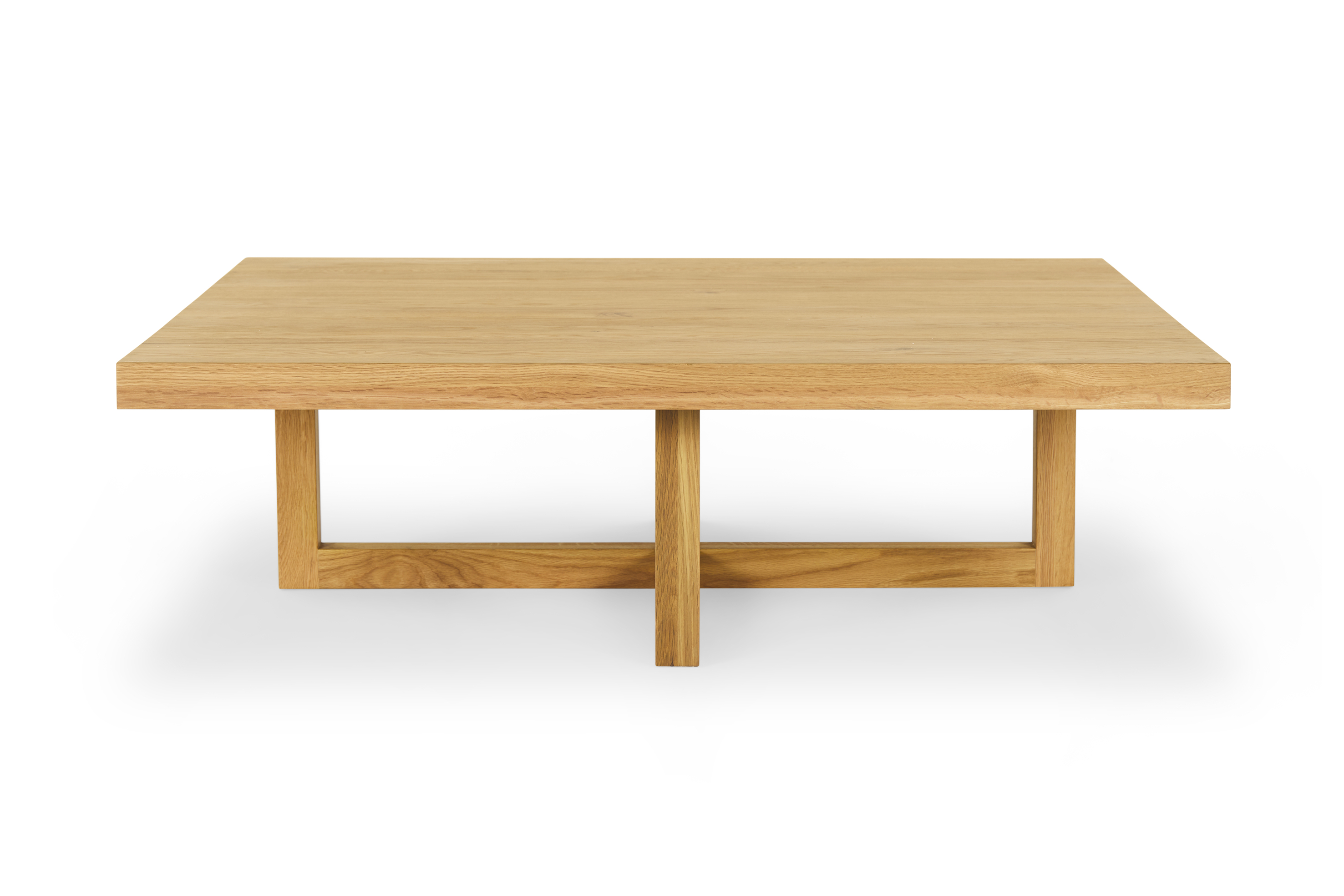 Bronte Square Natural Coastal Coffee Table, Solid Oak, by Lounge Lovers ...