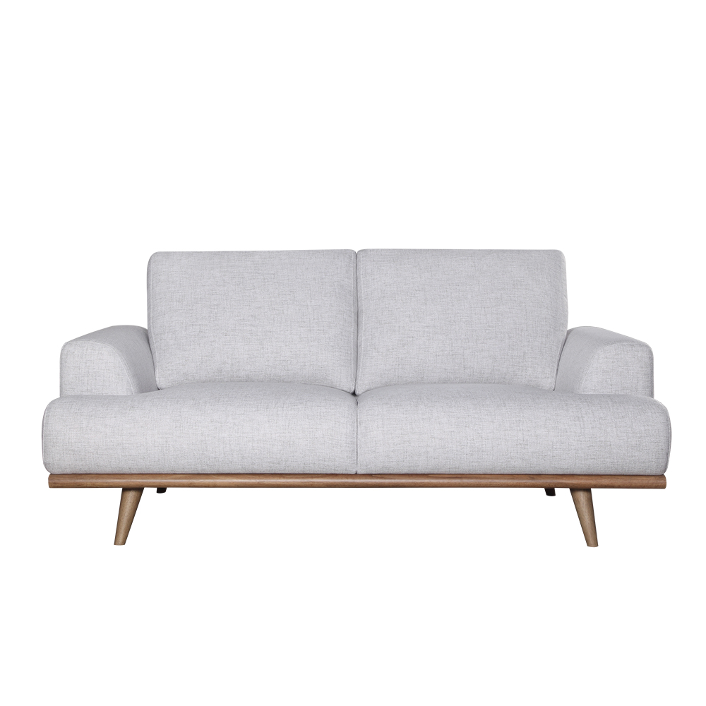 Xander Luna Flint Sofa - 2 Seater by James Lane - Style Sourcebook