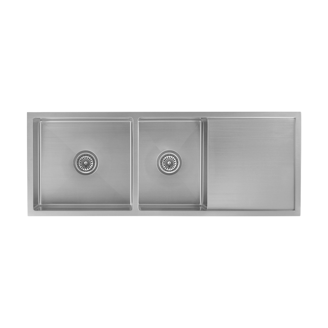Ontario Double Kitchen Sink - Stainless Steel by ABI Interiors Pty Ltd ...