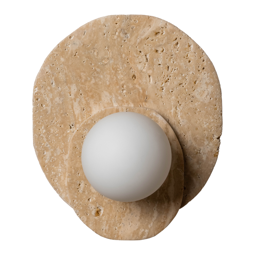 NER YELLOW TRAVERTINE WALL LAMP by Hardware Concepts - Style Sourcebook