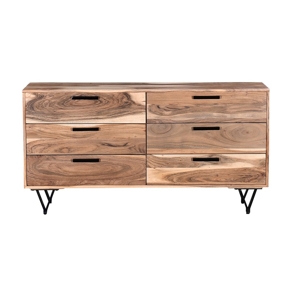 Tula Dresser - 6 Drawer by James Lane - Style Sourcebook