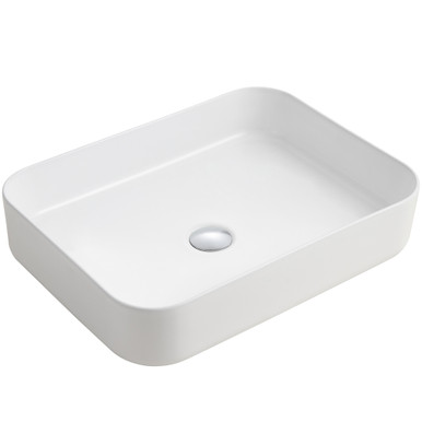 Ambition Counter Top Basin Rectangle 550mm | Made From Vitreous China ...
