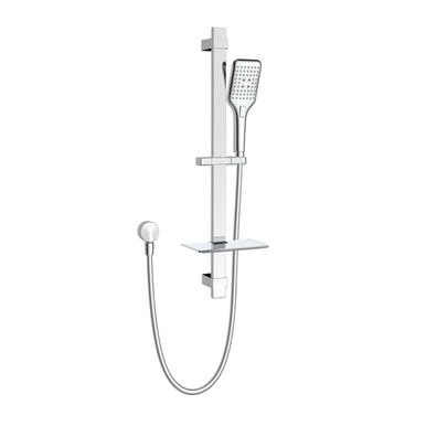 Sigma Rail Shower 3 Function | Made From PVC/Brass/ABS In Chrome Finish ...