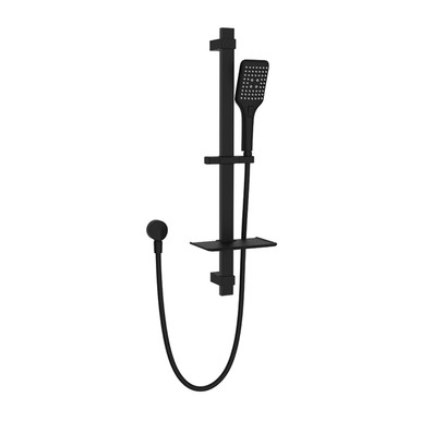 Sigma Rail Shower 3 Function | Made From PVC/Brass/ABS In Black By ...