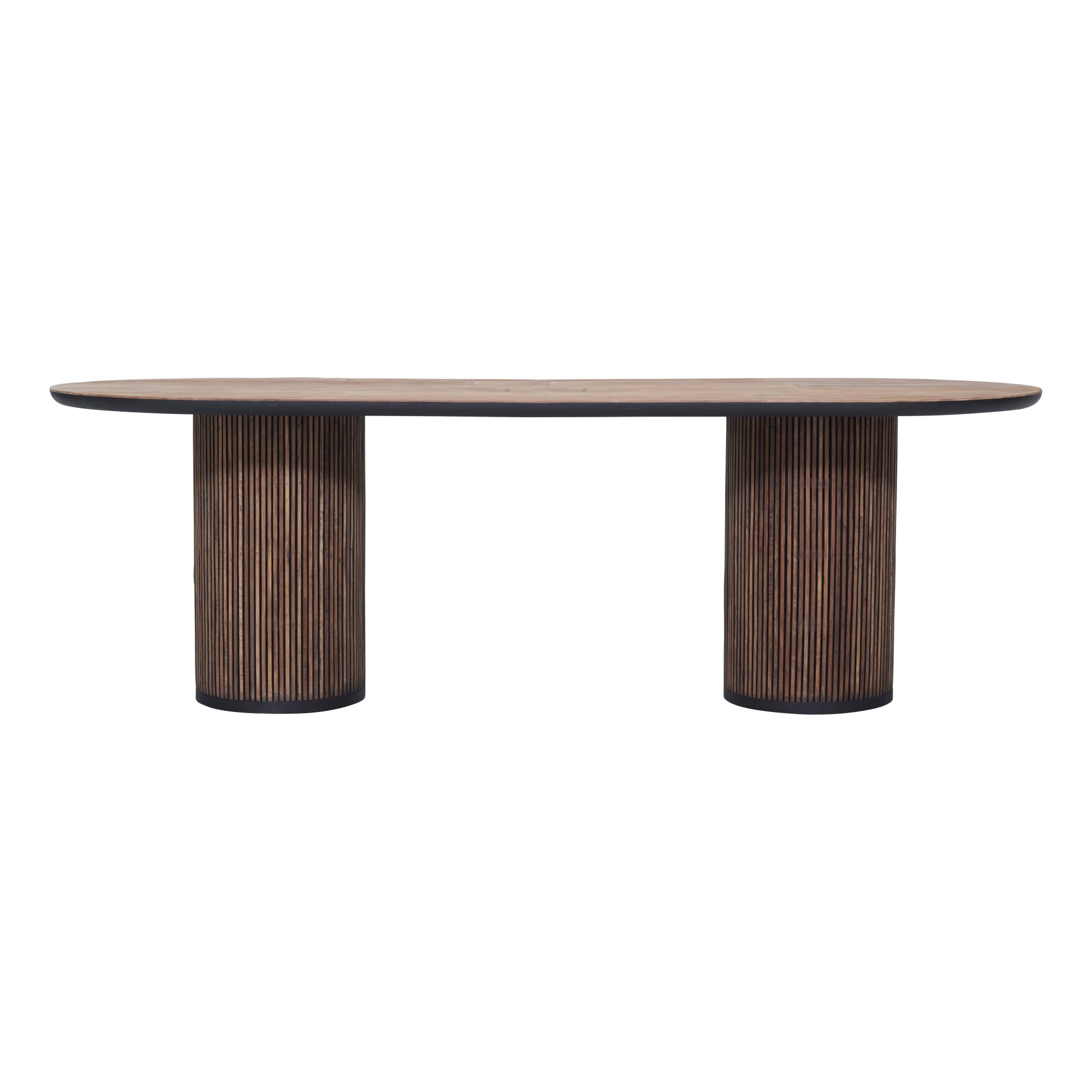 Monaco Dining Table 250cm in Reclaimed Teak by OZ Design - Style Sourcebook