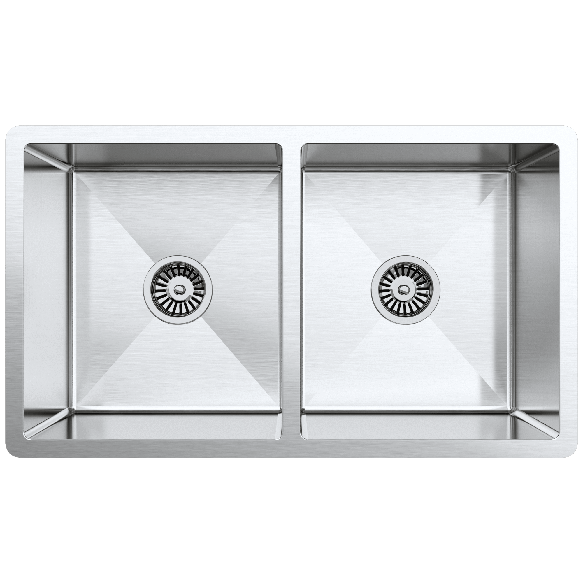 Buildmat Madison 775x450 Double Bowl Sink by Buildmat - Style Sourcebook