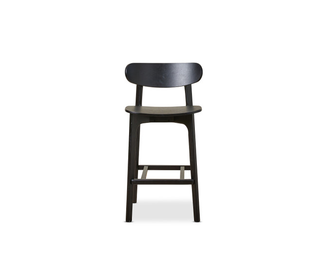 Leon Bar Stool - Black by Mocka - Style Sourcebook