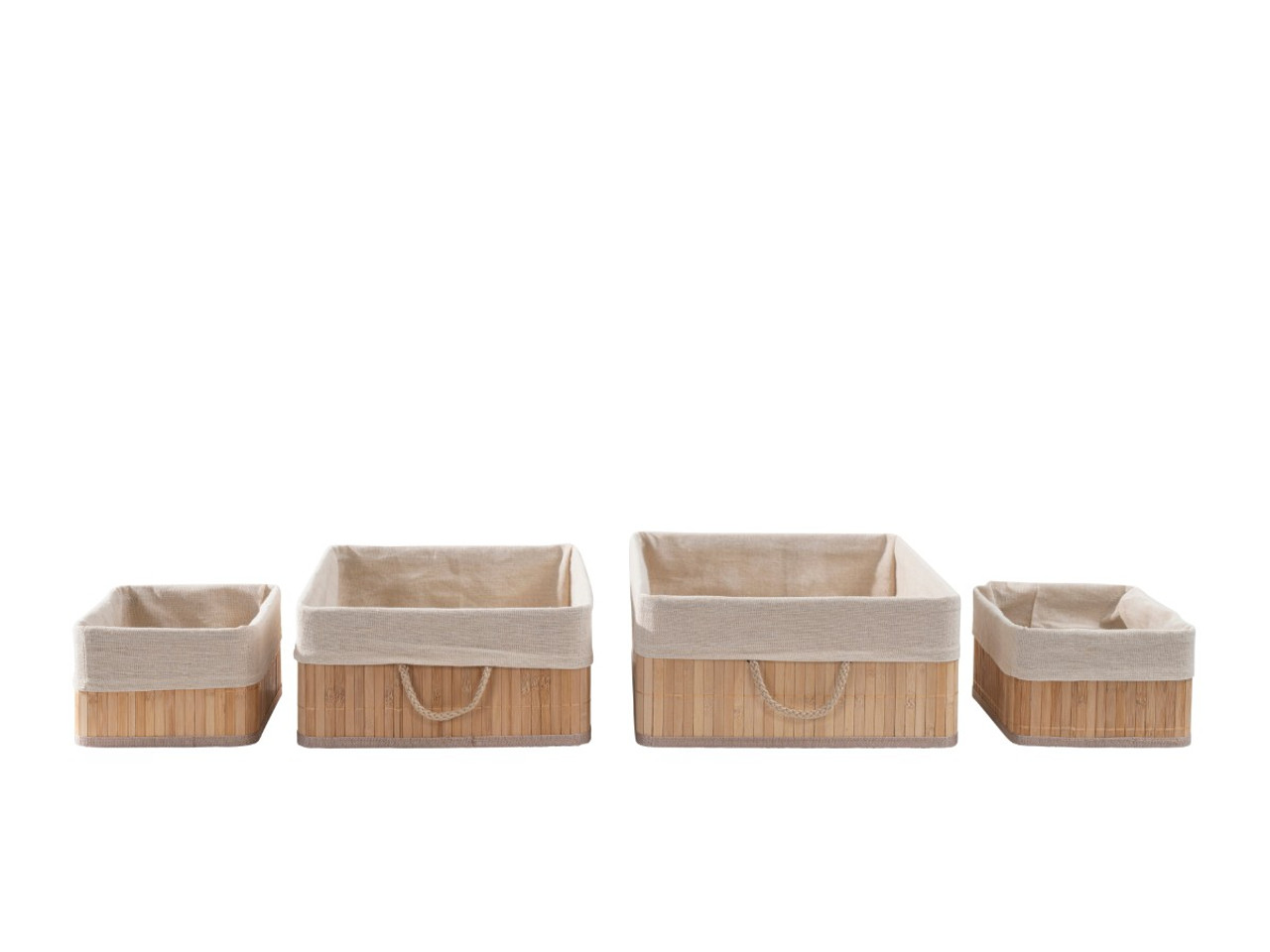 Kata Boxes - Natural - Set of 4 by Mocka - Style Sourcebook