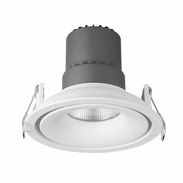 SAL Decofit Commercial Grade LED Downlight, 9W, 3000K, Matt White ...