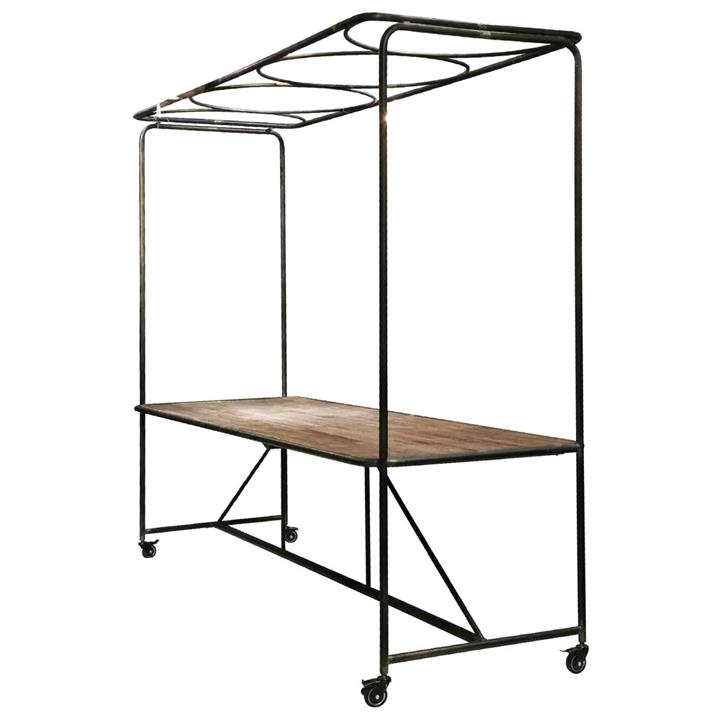 Orleans Rustic Iron Conservatory Table, 283cm by Florabelle - Style ...