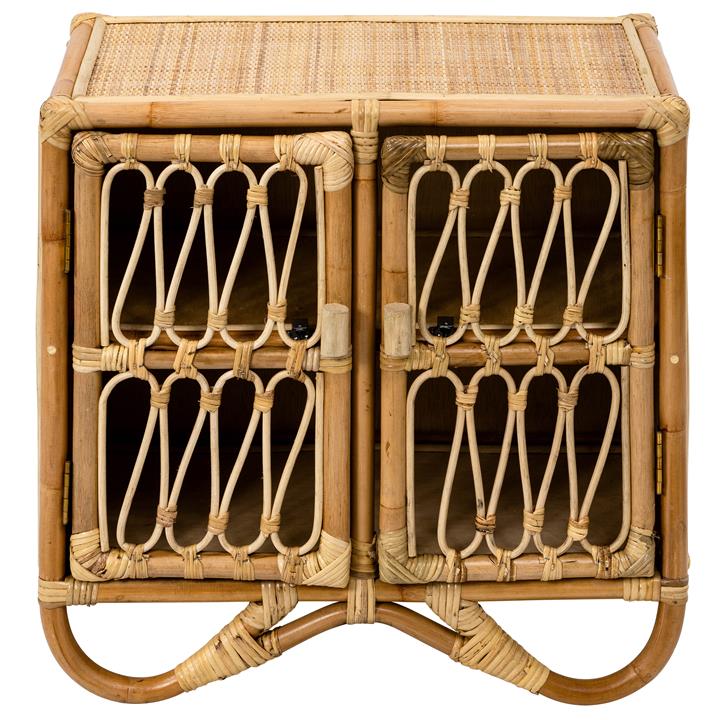 Brighton Rattan Small Storage Cabinet by Casa Uno - Style Sourcebook