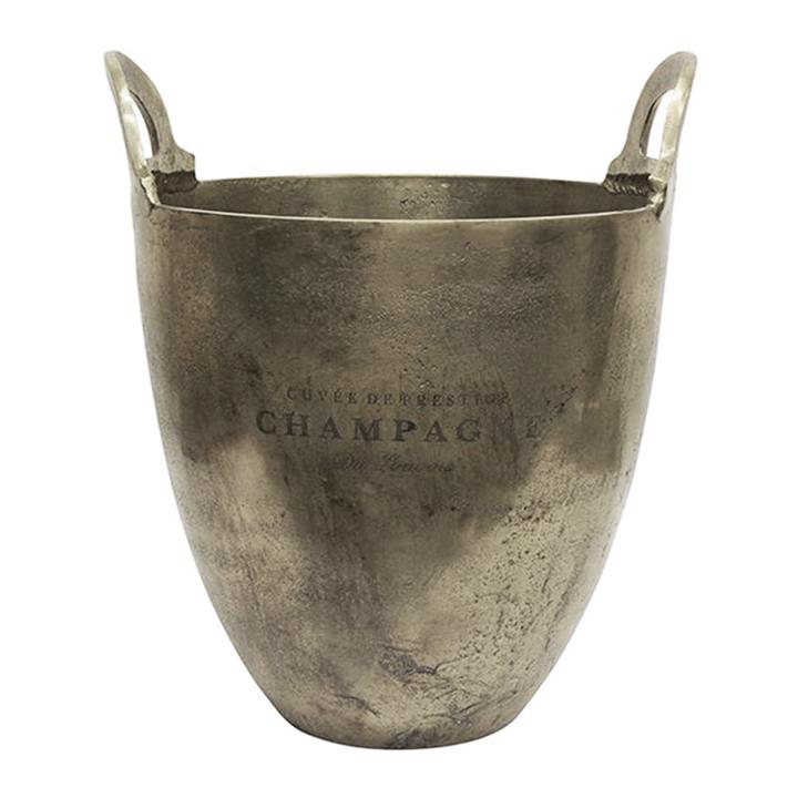 Cuvee Metal Wine Bucket, Large by Provencal Treasures - Style Sourcebook