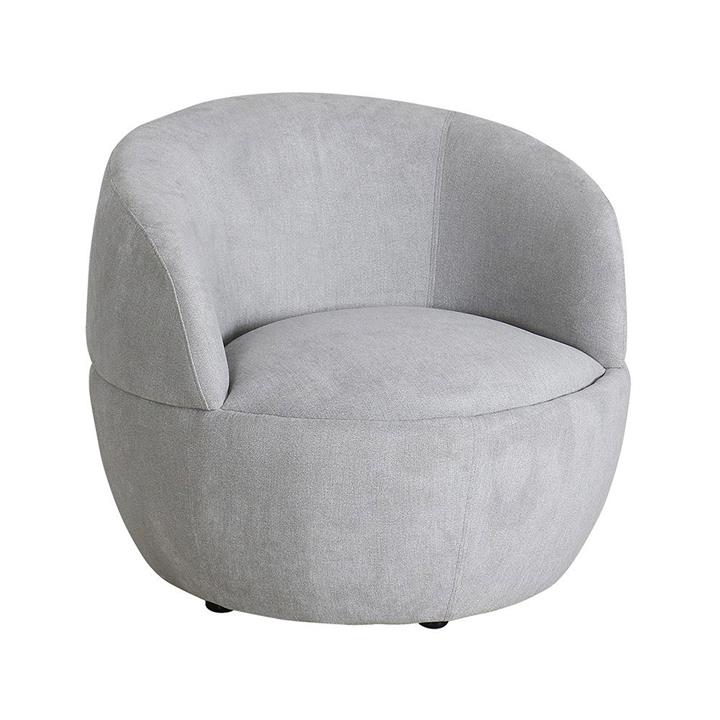 Moneva Fabric Round Tub Chair, Fog by My Commercial Furniture - Style ...