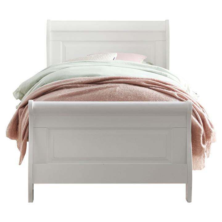 Harvard Wooden Sleigh Bed, Single by SGA Furniture - Style Sourcebook