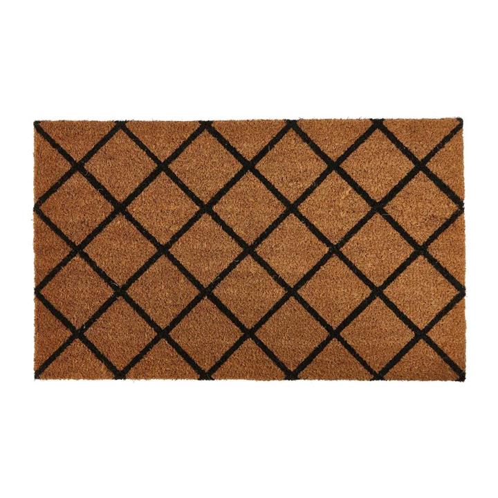 Trellis Coir Doormat, 75x45cm by Emac & Lawton - Style Sourcebook