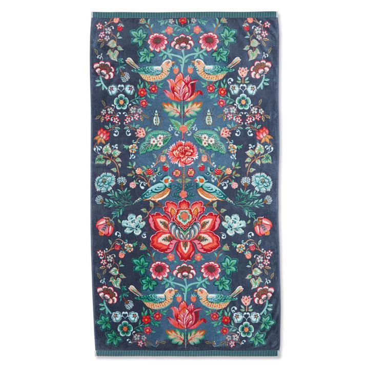 Pip Studio Oh My Darling Cotton Beach Towel, Dark Blue by Pip Studio ...