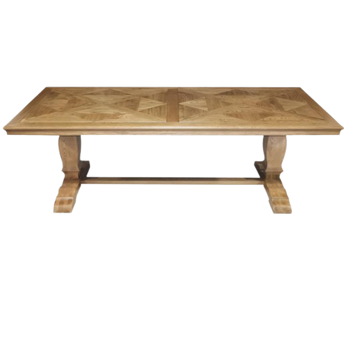 Kensington' Parquetry Oak Dining Table 2m by Style My Home - Style ...