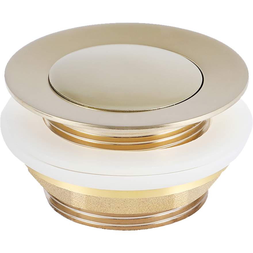 Classic Gold Pop-Up Bath Waste by Oliveri - Style Sourcebook Classic Gold Pop-Up Bath Waste by Oliveri - Style Sourcebook