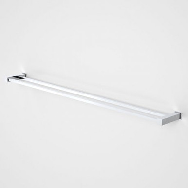 Quatro Double Towel Rail 920mm | Made From Metal In Chrome Finish By ...