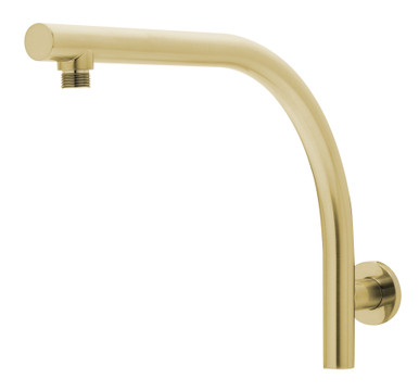 Rush High-Rise Shower Arm Only | Made From Brass In Gold By Phoenix by ...
