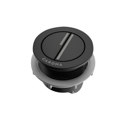 Smart Flow Round Bezel/Button In Black By Caroma by Caroma - Style ...