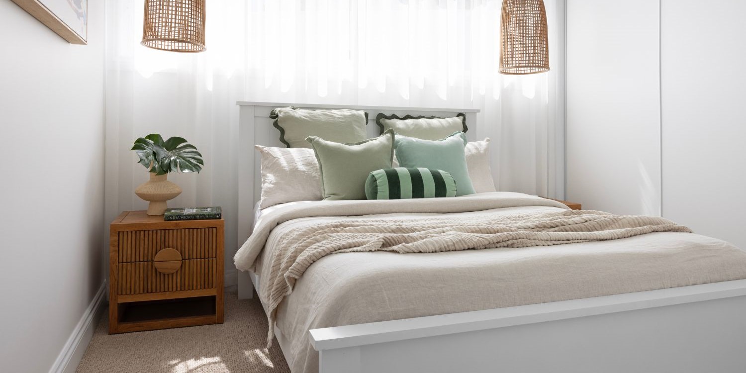 30 Small and Stylish Bedside Table Ideas - Style Sourcebook