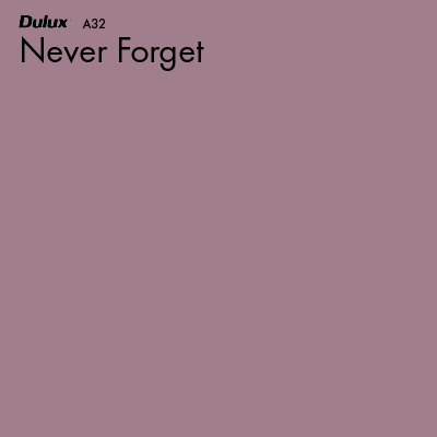 Never Forget by Dulux - Style Sourcebook