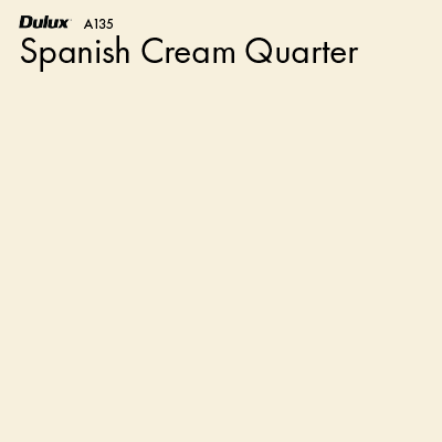 Spanish Cream Quarter by Dulux - Style Sourcebook