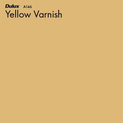 Yellow Varnish by Dulux - Style Sourcebook