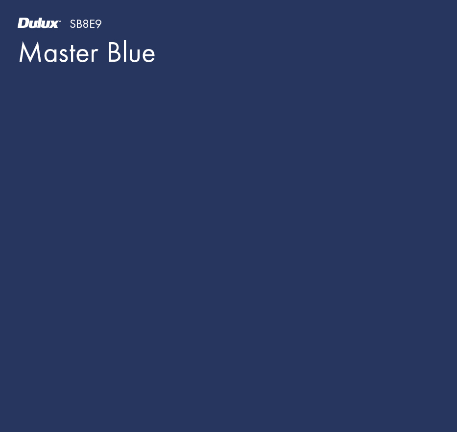Master Blue by Dulux - Style Sourcebook
