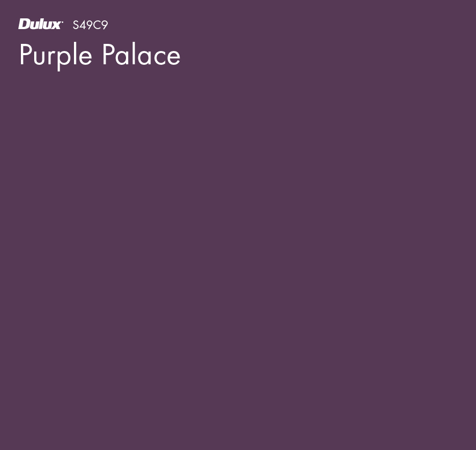 Purple Palace by Dulux - Style Sourcebook