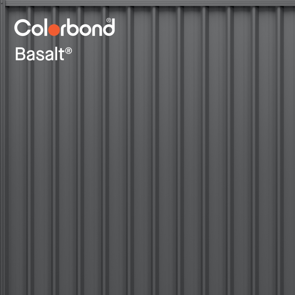 Basalt® (Classic Finish - Fencing Range) by COLORBOND® steel - Style ...