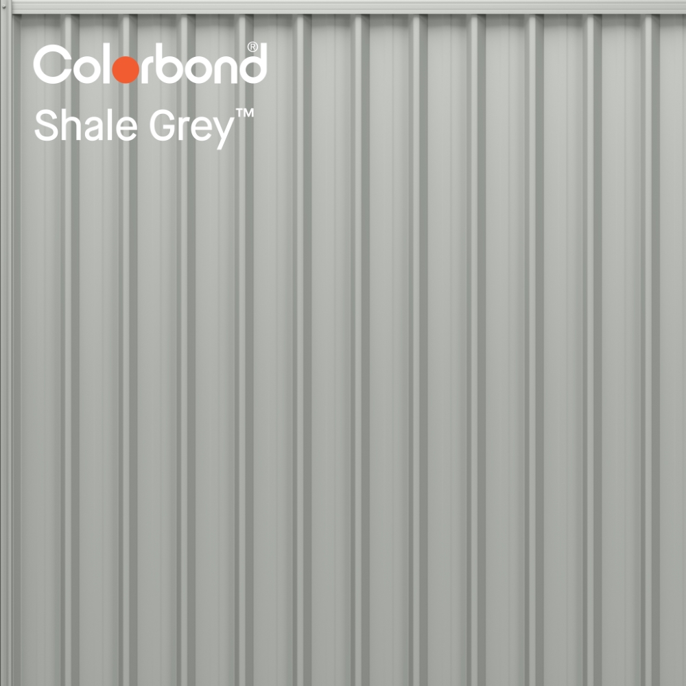 Shale Grey™ (Classic Finish - Fencing Range) by COLORBOND® steel ...
