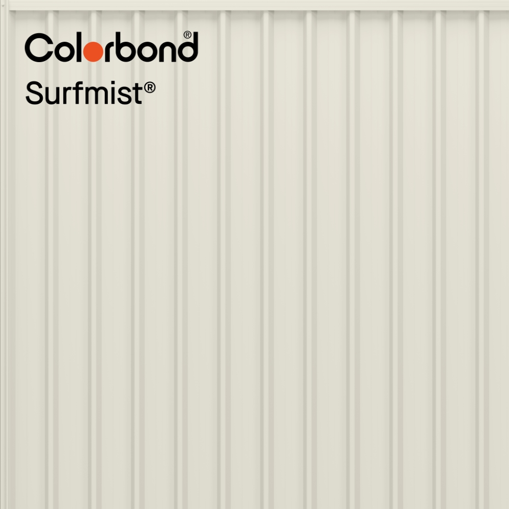 Surfmist® (Classic Finish - Fencing Range) by COLORBOND® steel - Style ...