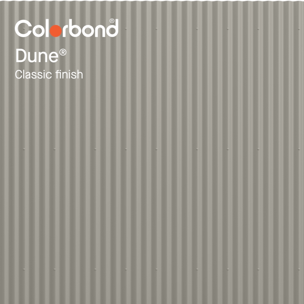 Dune® (Classic Finish - Corrugated Profile) by COLORBOND® steel - Style ...