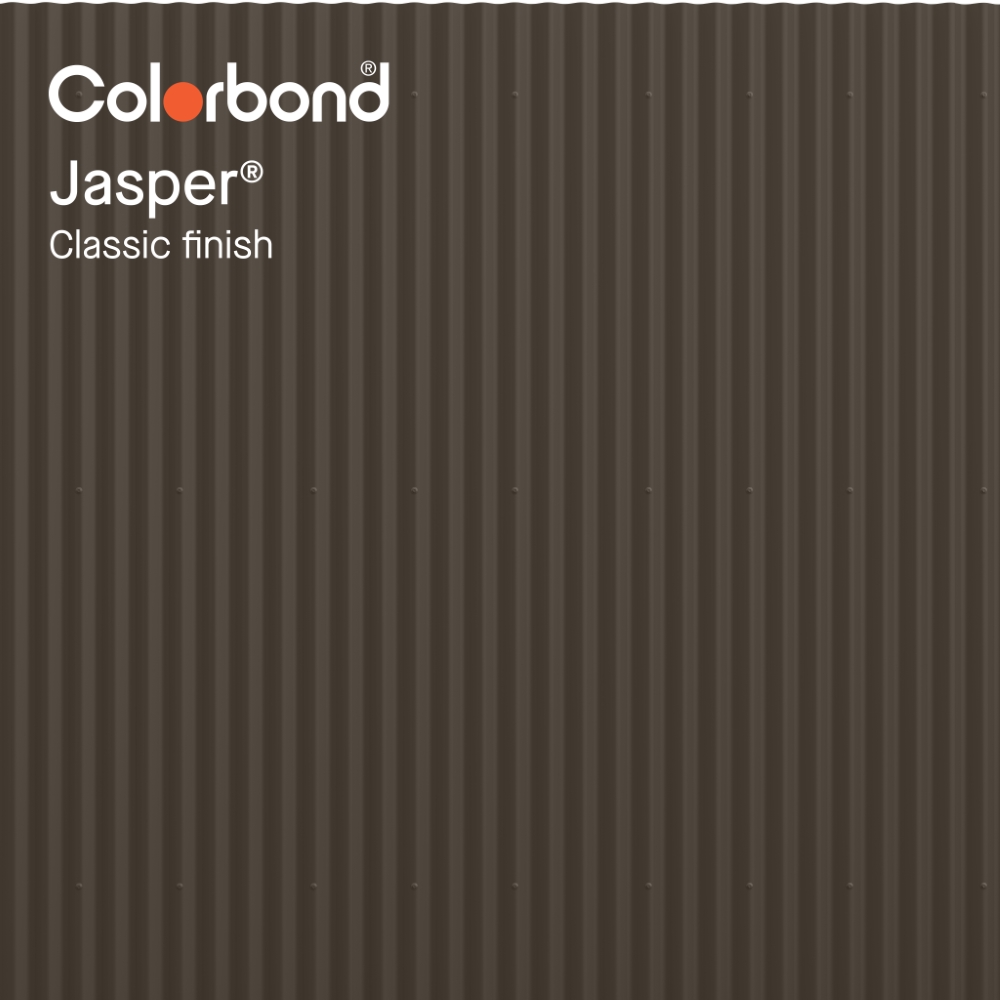 Jasper® (Classic Finish - Corrugated Profile) by COLORBOND® steel ...
