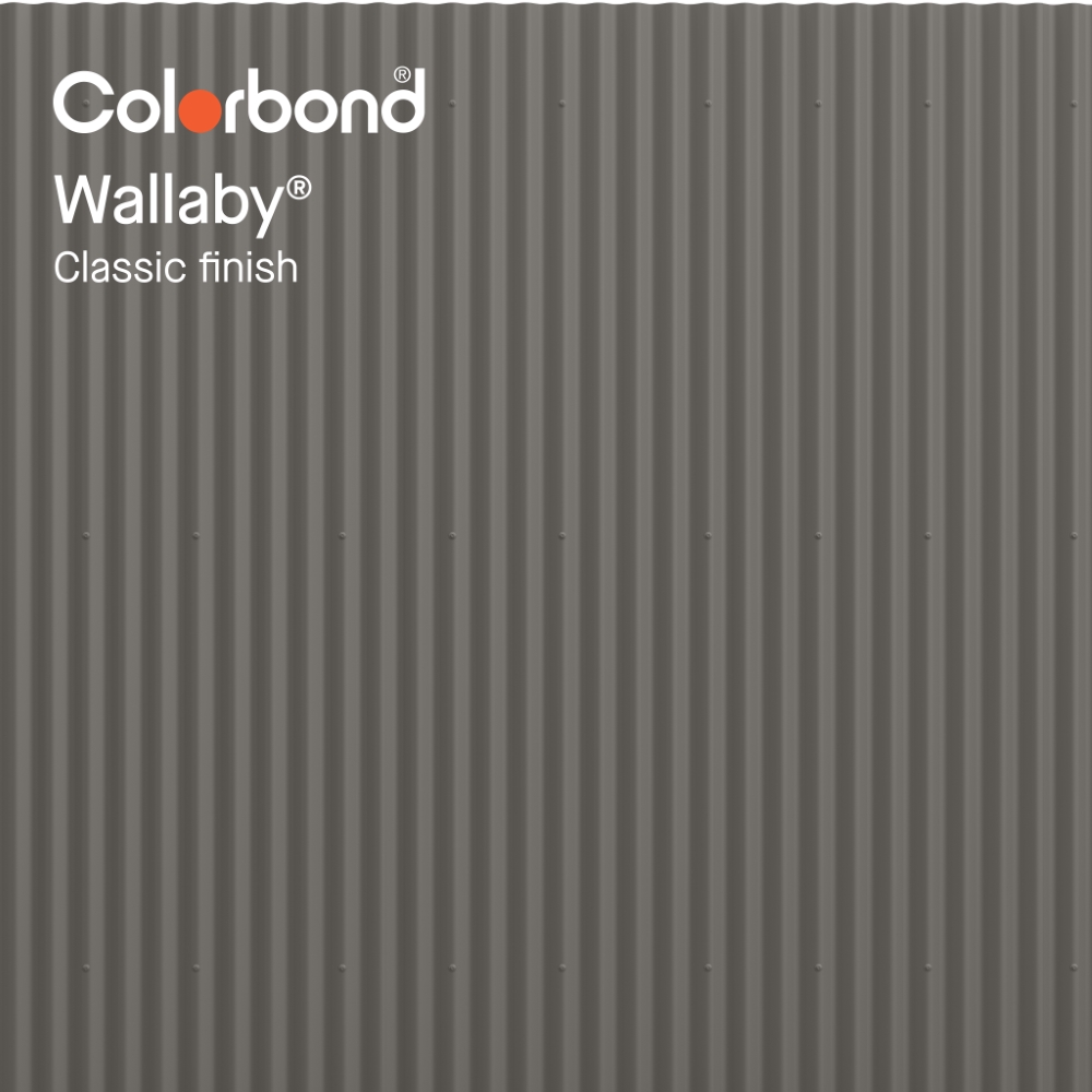 Wallaby® (Classic Finish - Corrugated Profile) by COLORBOND® steel ...
