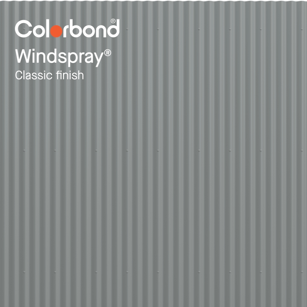Windspray® (Classic Finish - Corrugated Profile) by COLORBOND® steel ...