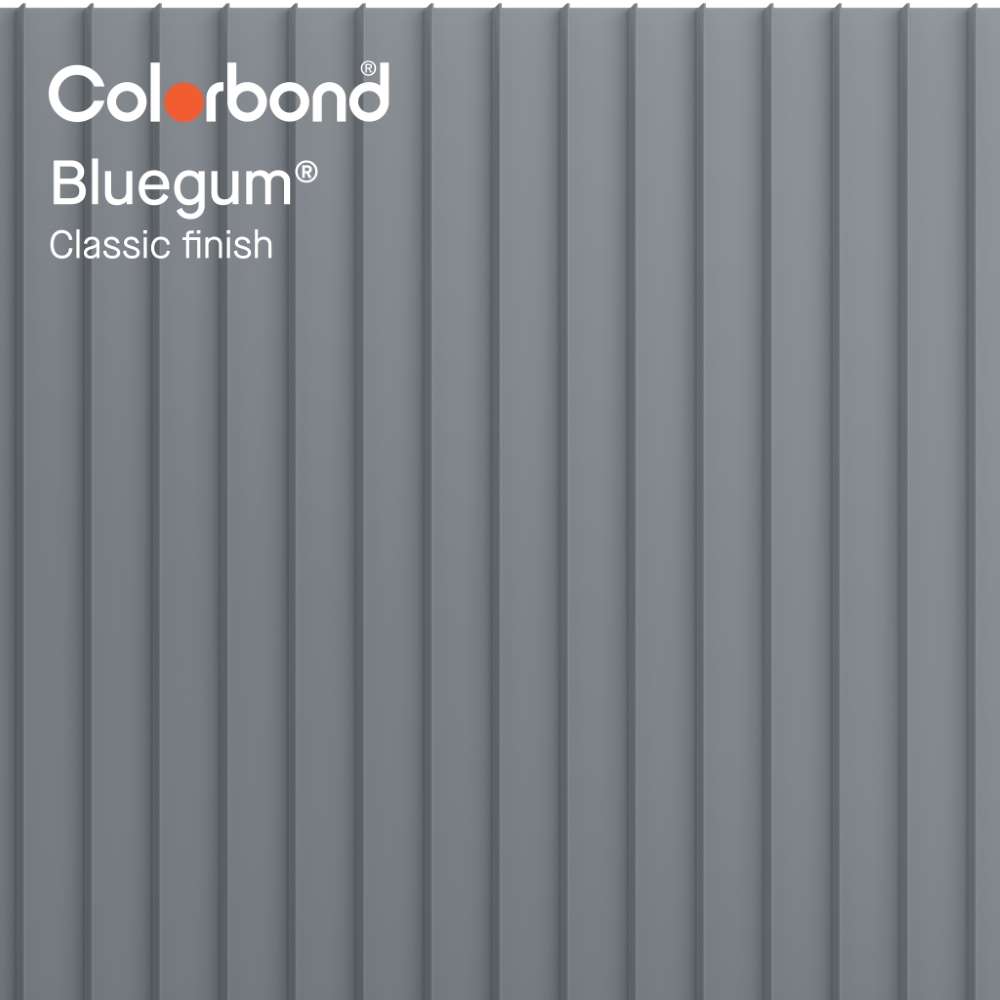 Bluegum® (Classic Finish - Standing Seam Profile) by COLORBOND® steel ...