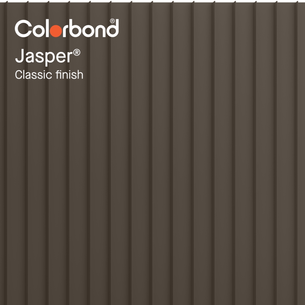 Jasper® (Classic Finish - Standing Seam Profile) by COLORBOND® steel ...
