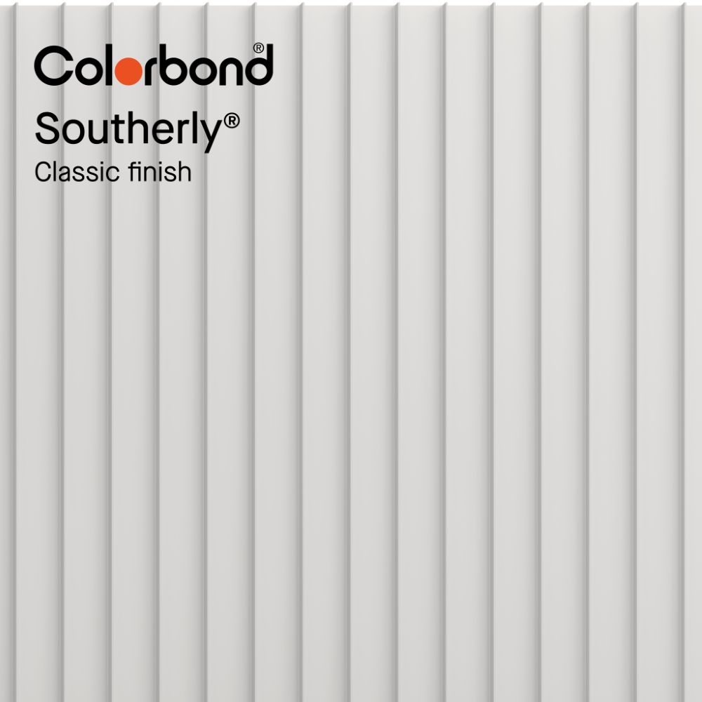 Southerly® (Classic Finish - Standing Seam Profile) by COLORBOND® steel ...