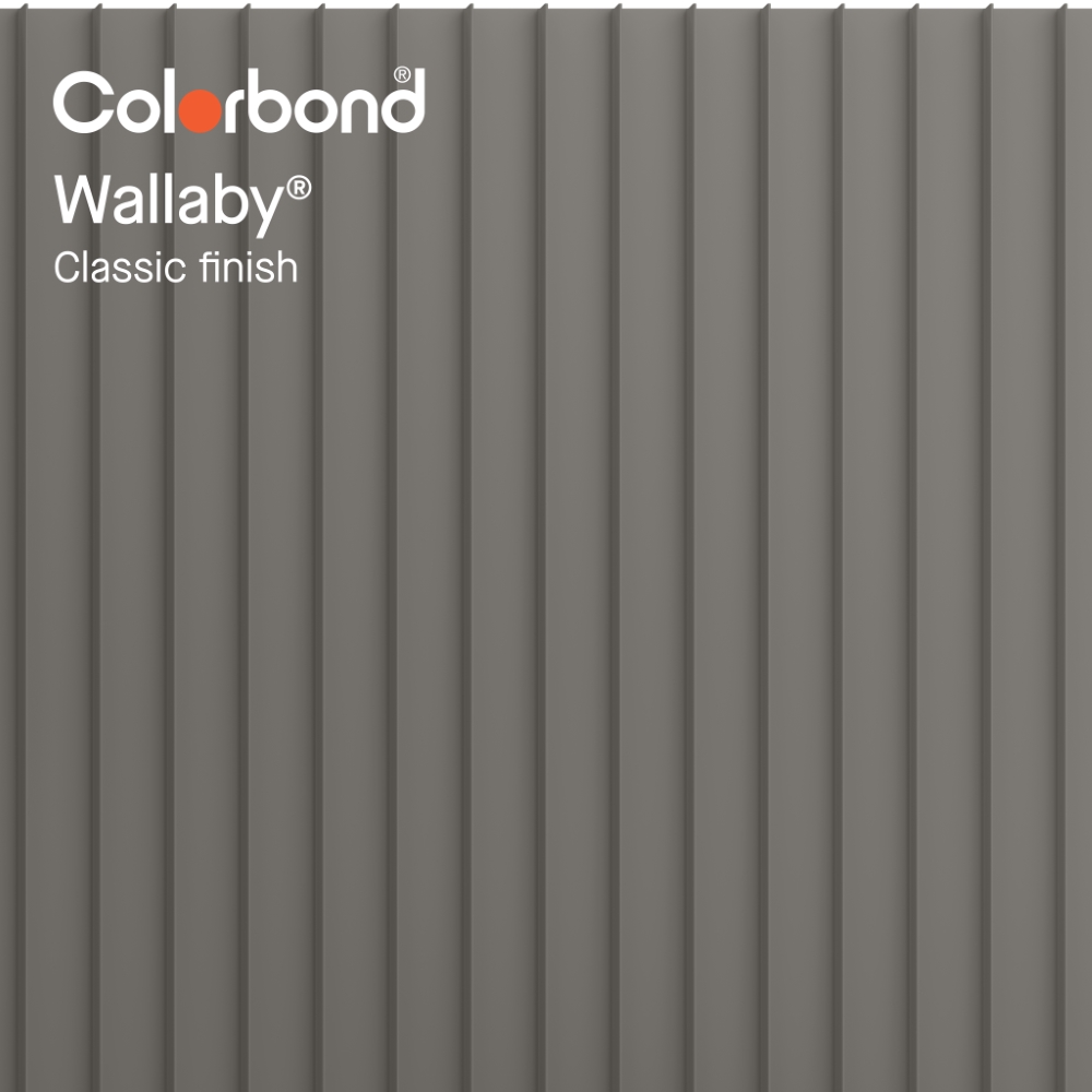 Wallaby® (Classic Finish - Standing Seam Profile) by COLORBOND® steel ...