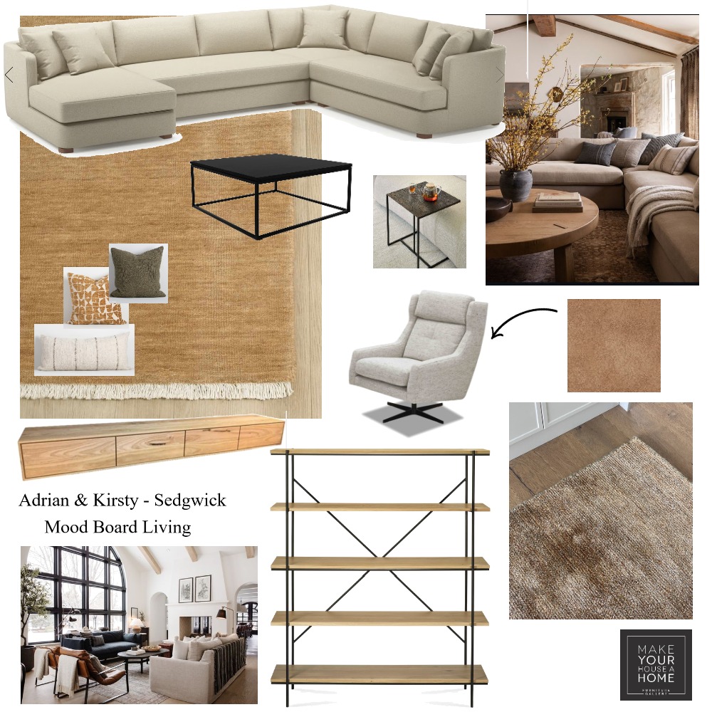 Adrian & Kirsty - Living Interior Design Mood Board by MarnieDickson ...