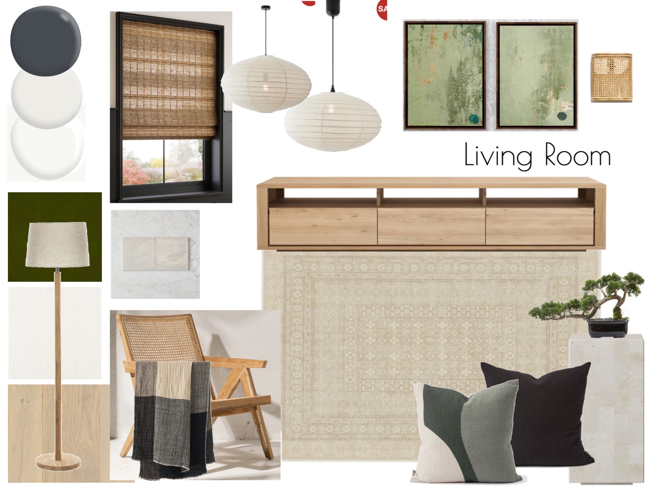 Room 2 - Sample Board Interior Design Mood Board by Christine Interior ...