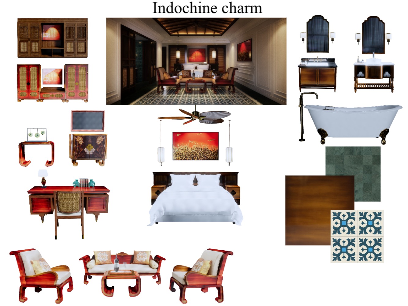 241028_BAI XEP RESORT_ID_CONCEPT_INDOCHINE Interior Design Mood Board ...
