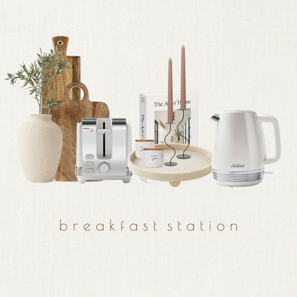 ed & ivy | kitchen - breakfast station (budget) Interior Design Mood ...